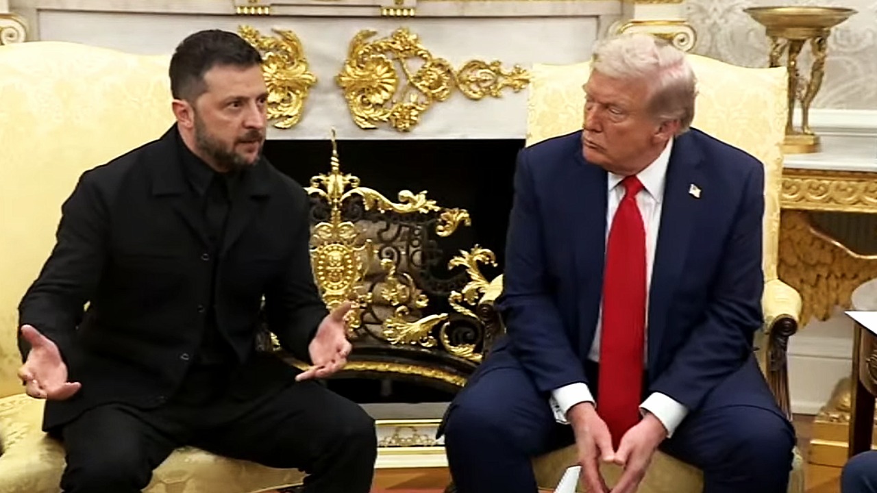 Trump Pushing Zelensky To Give Up Territory To Russia And The German ...